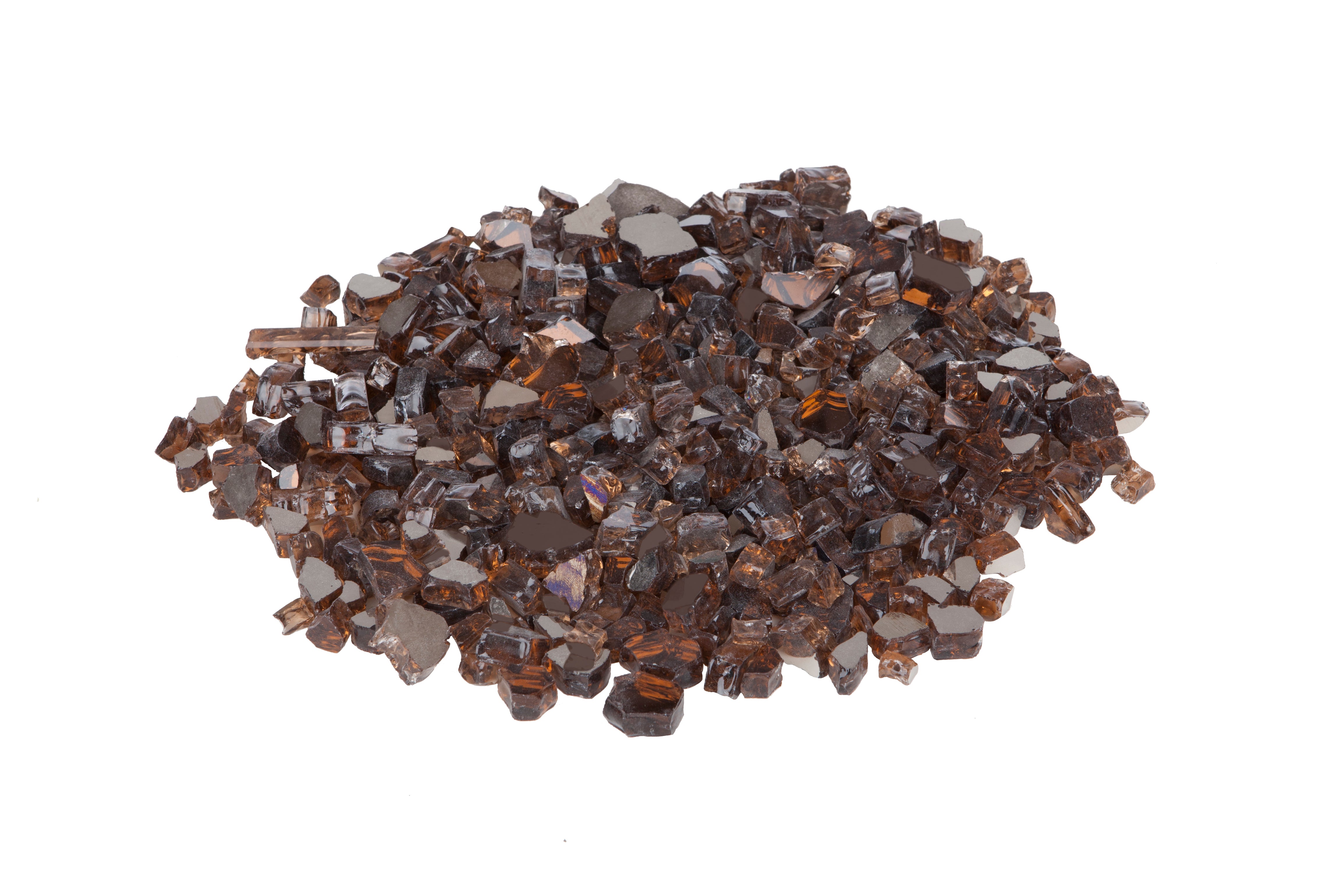 Burnt Bronze Reflective Fire Glass – wtliving